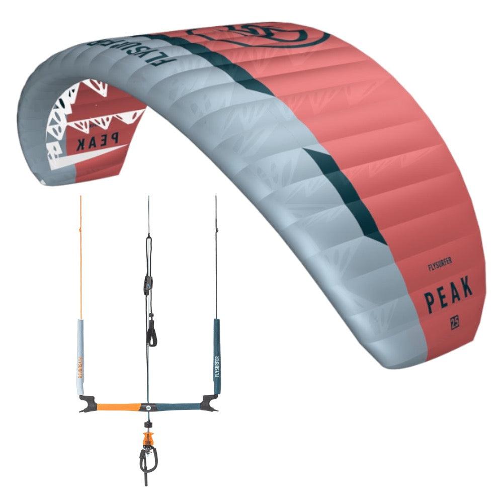 Flysurfer Peak 5 & Connect 2 Control Bar Package – Green Hat Kiteboarding